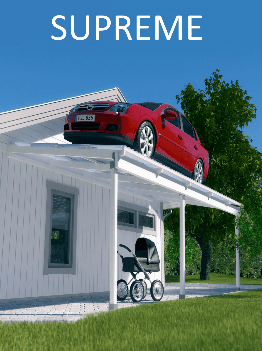 Supreme "astumisenvarma" valokate - Muoviekspertti.fi