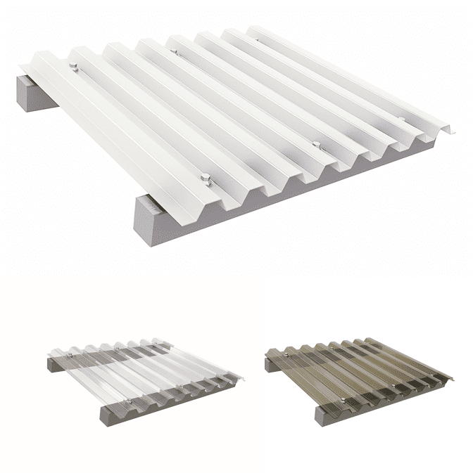 Trapetsinmuotoinen valokate – kappaleen osto - Muoviekspertti.fi